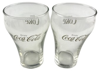 Coca Cola Small Glasses - Etsy