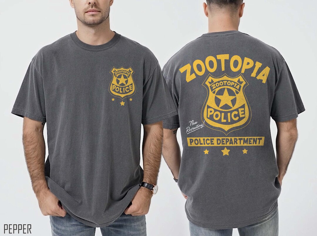 Zootopia 2 Movie Police Department Comfort Shirt, Judy Hopps Nick Wilde ...