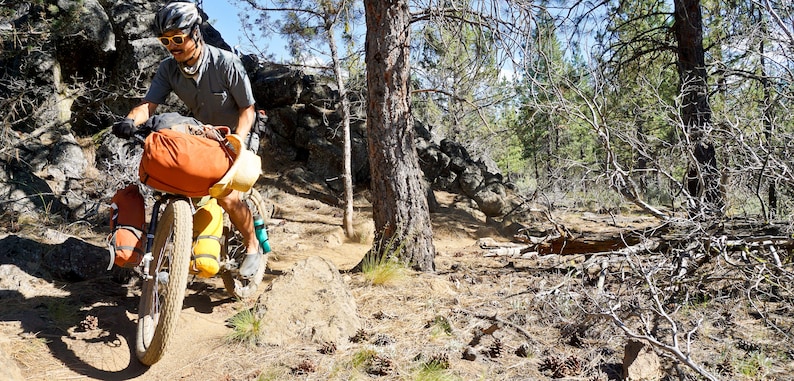 The Jumbo Jammer Bike Packing/bike Touring/bicycle Handlebar | Etsy