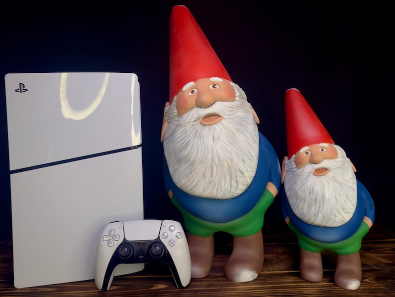 Gnome Chompski Figurine | Geek Collectible Garden Gnome | Video Game ...