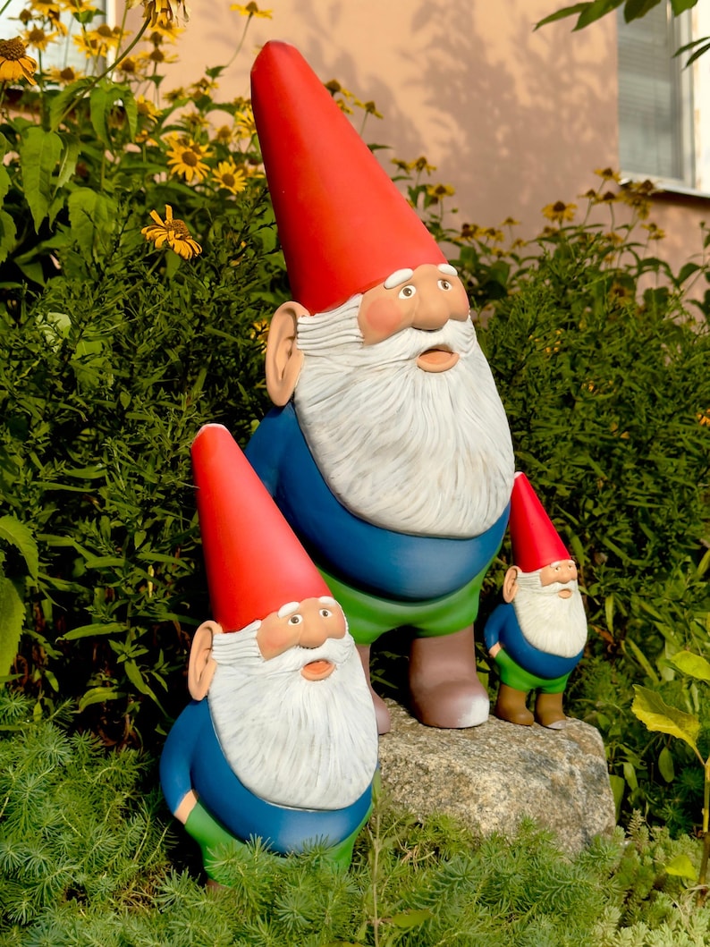 Gnome Chompski Figurine | Geek Collectible Garden Gnome | Video Game ...