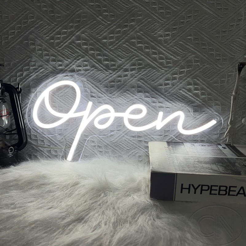Lighted Open Sign - Etsy