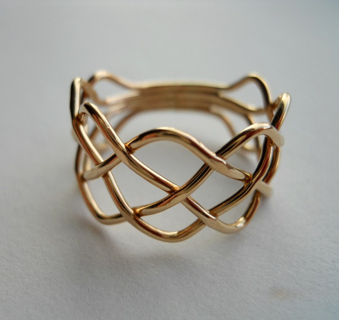 Braid Ring - 14k Gold Filled - Etsy