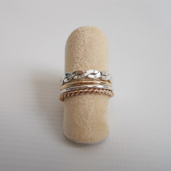Stacked Rings - Etsy