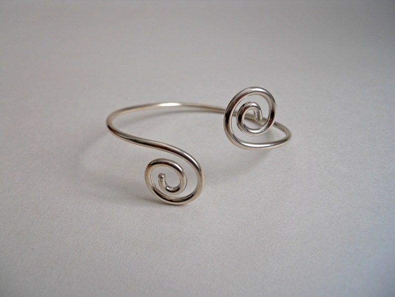 Celtic Swirl Bracelet - .925 Sterling Silver - Etsy