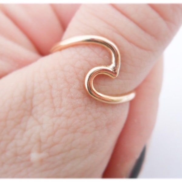 Wave Ring - Etsy