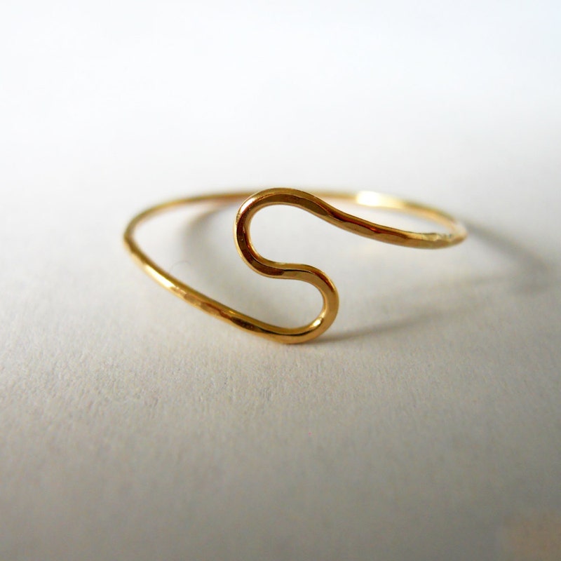 Wave Ring - Etsy