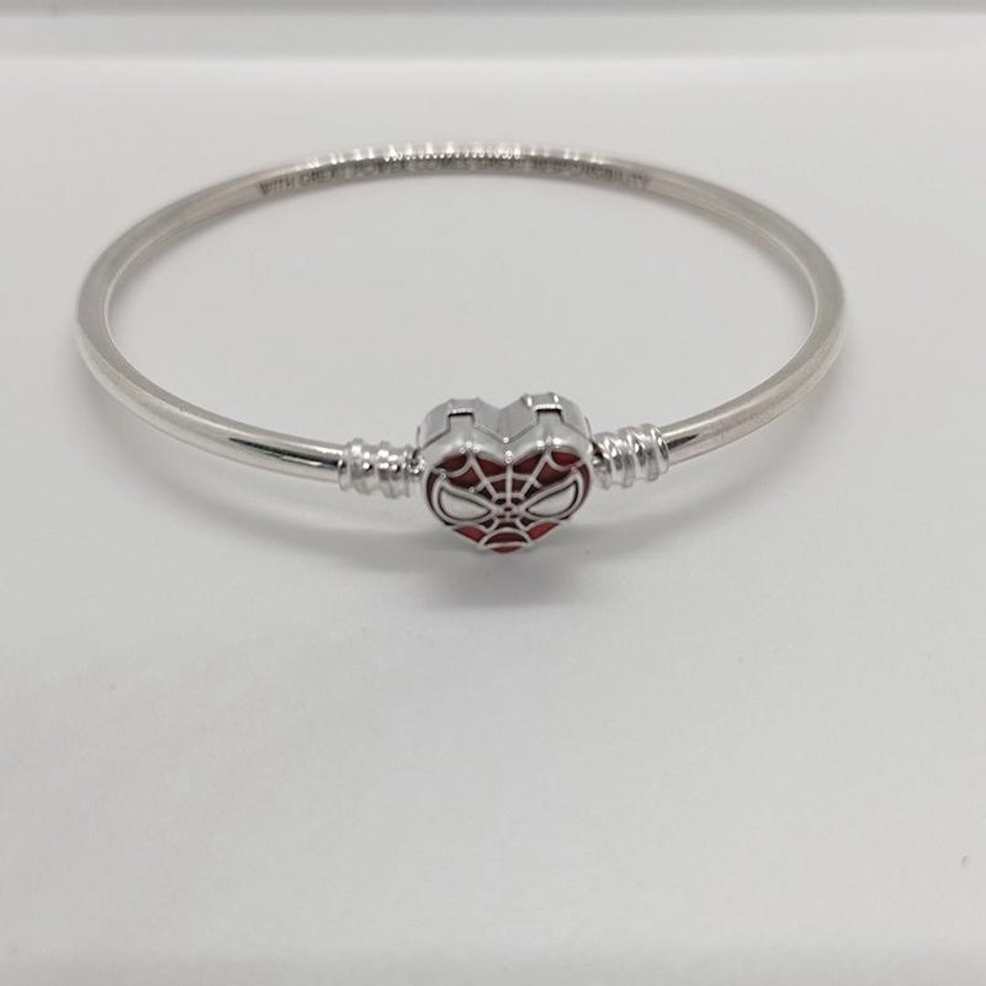 Pandora Marvel Spider-man Mask Rannekoru Bracelet Ale S925 - Etsy