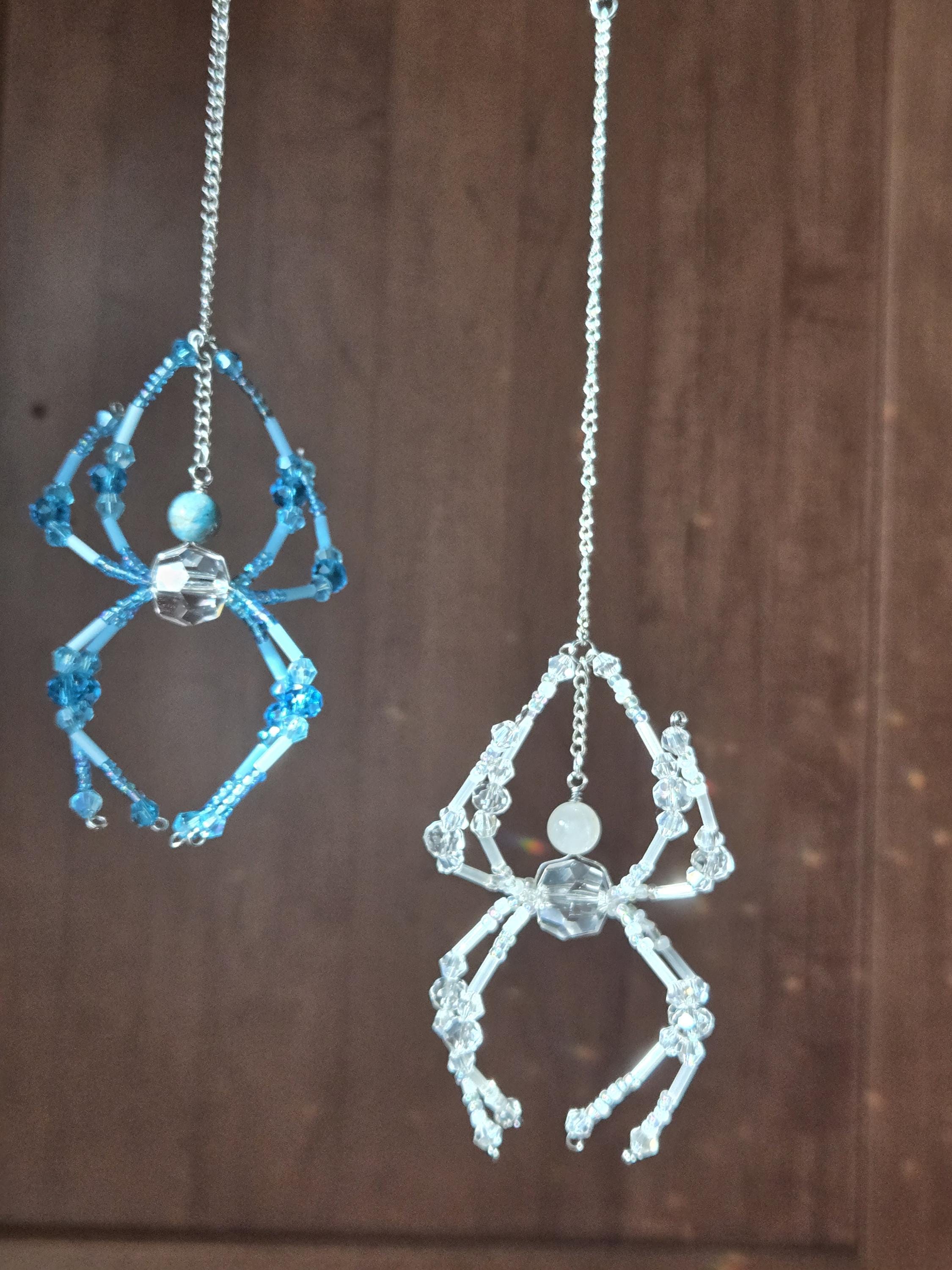 Mini Spider Sun Catcher Charm - Etsy