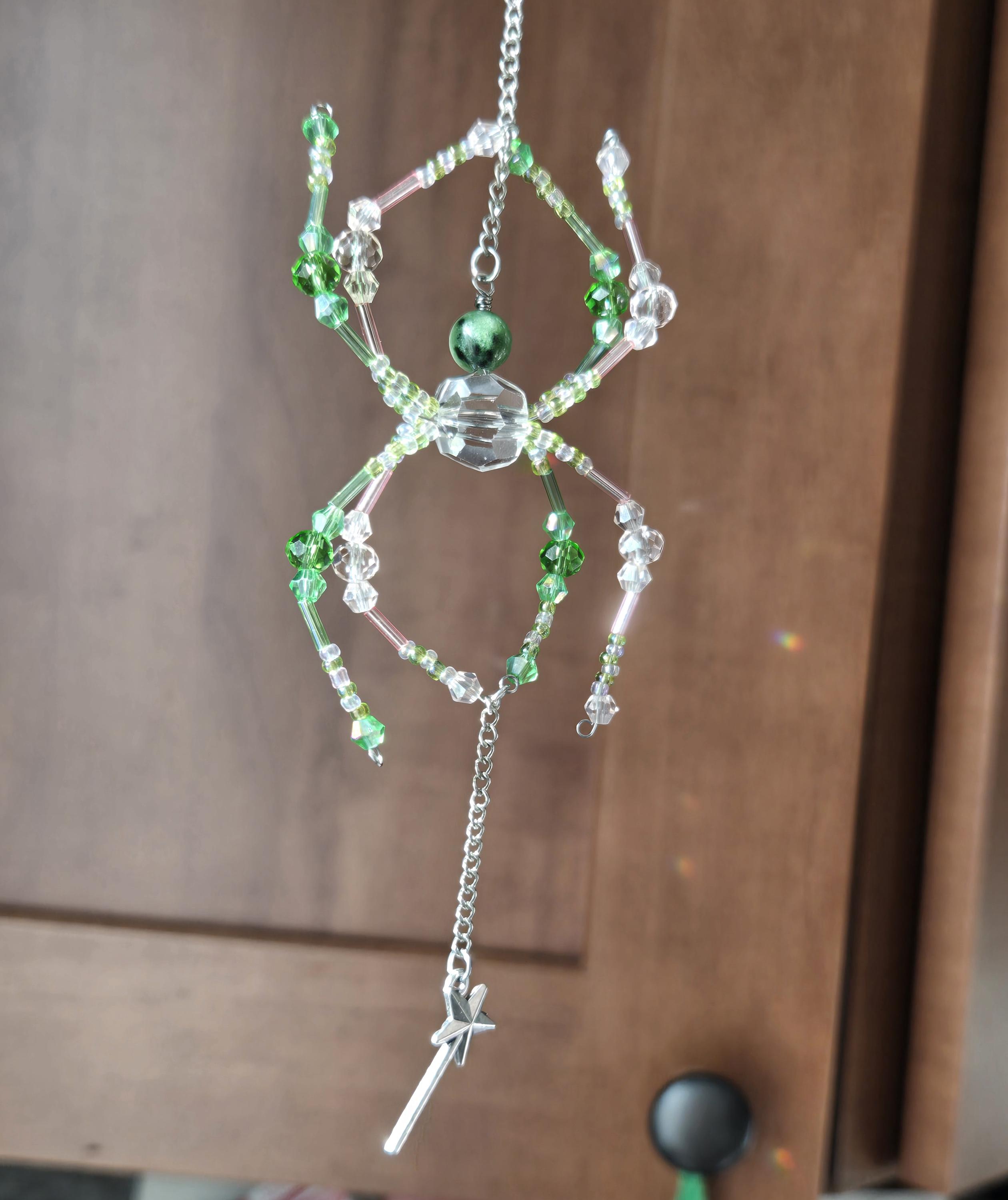 Mini Spider Sun Catcher Charm - Etsy