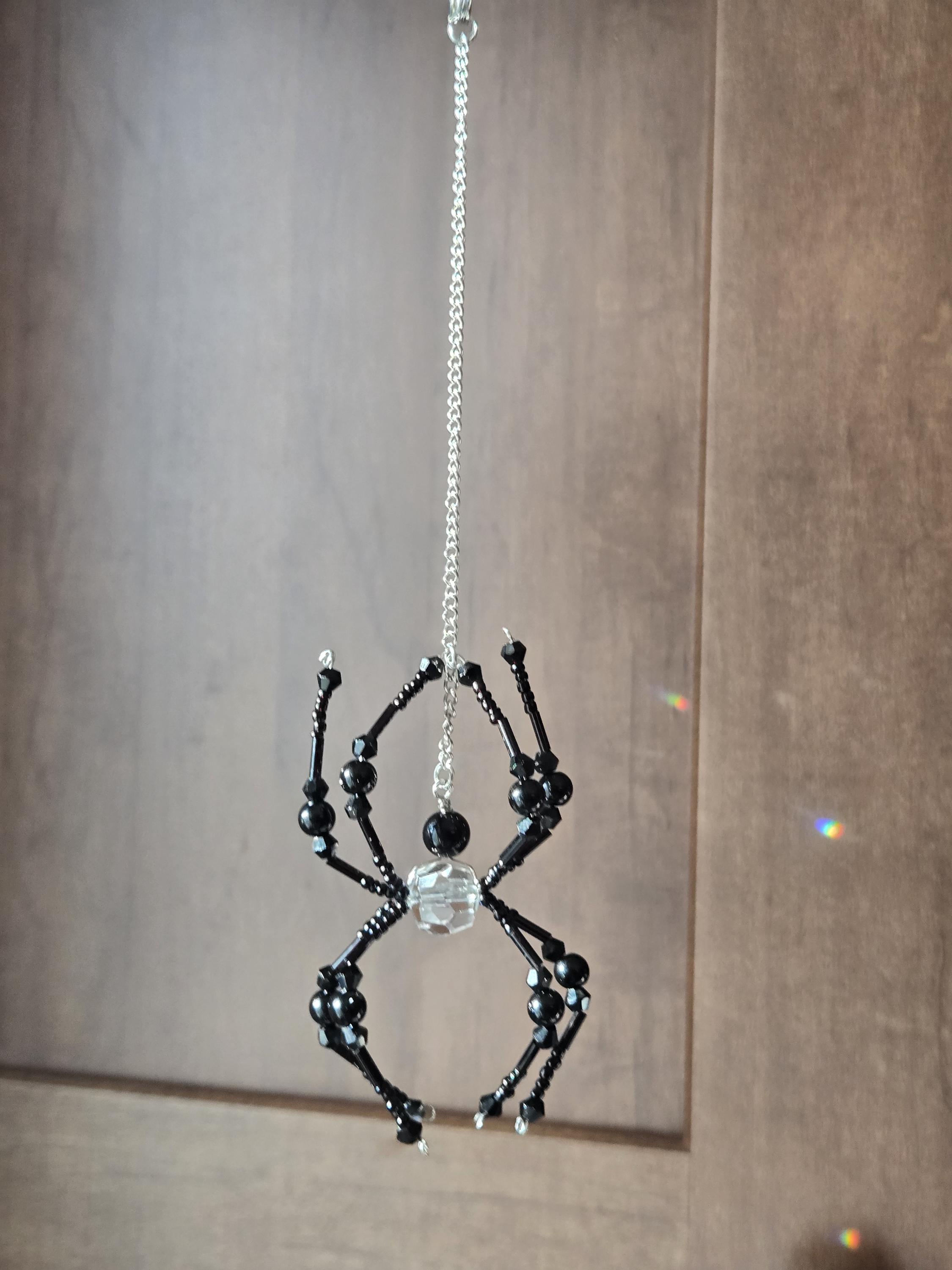 Mini Spider Sun Catcher Charm - Etsy