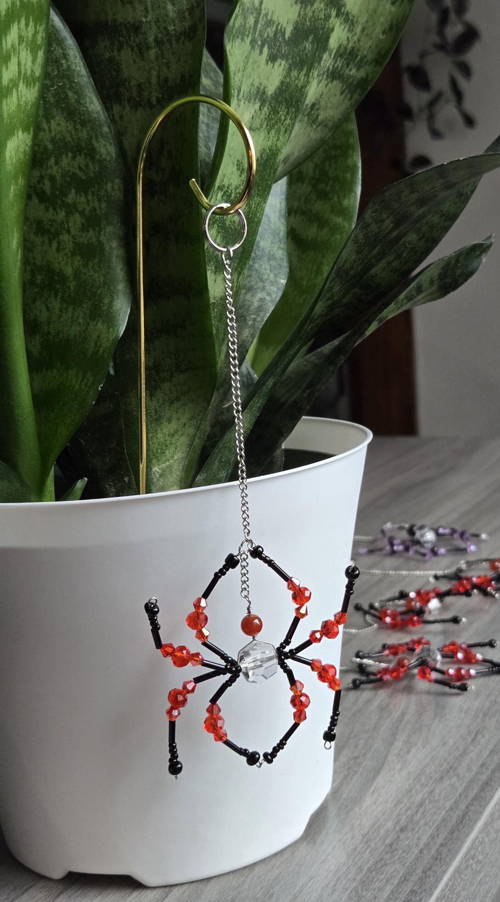 Mini Spider Sun Catcher Charm - Etsy