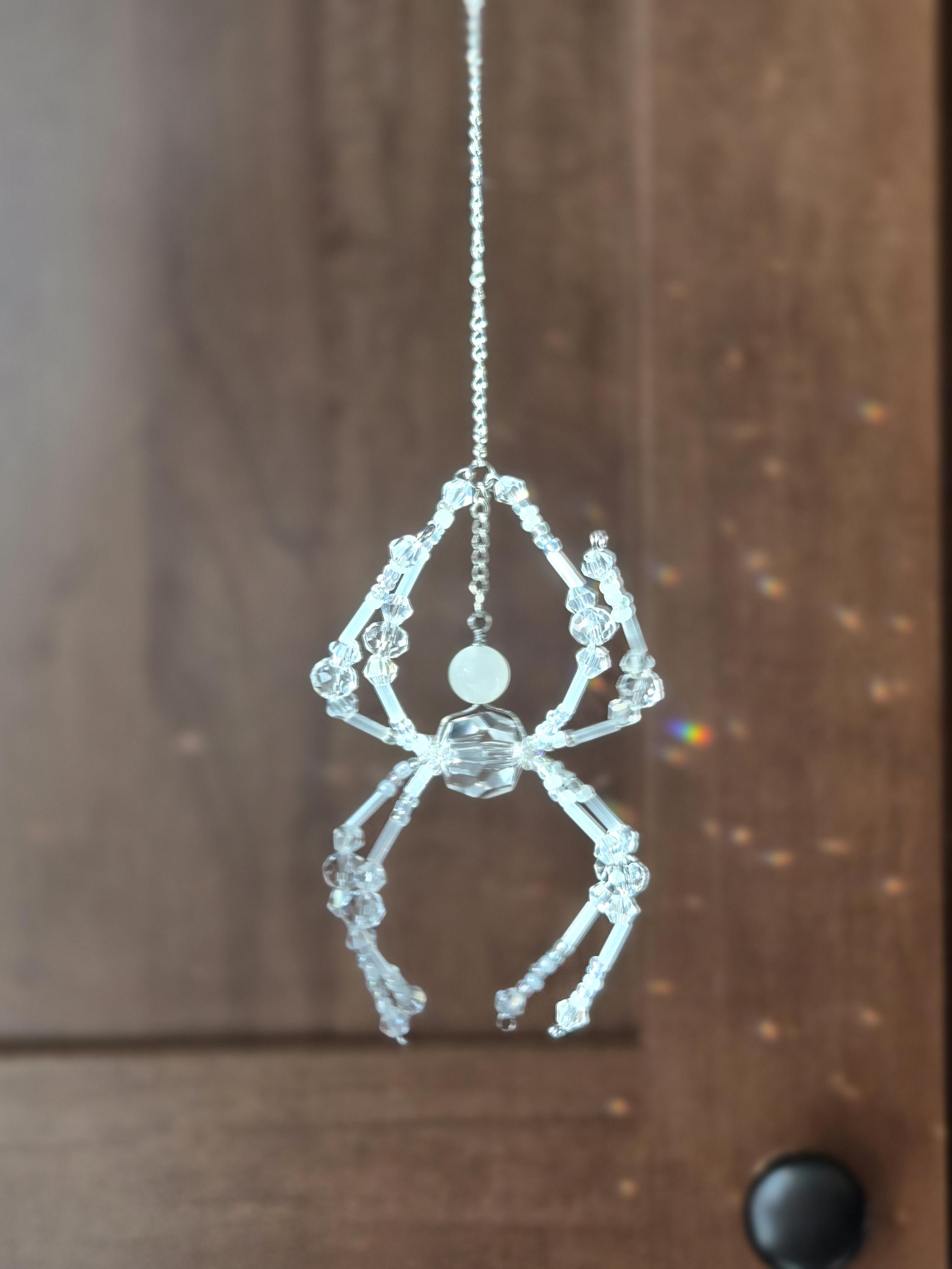 Mini Spider Sun Catcher Charm - Etsy