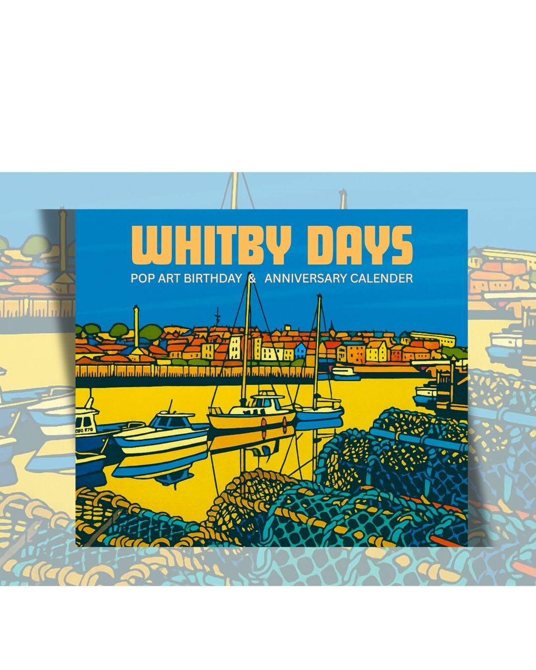 Whitby Perpetual Birthday Calendar | Pop Art Coastal Calendar ...