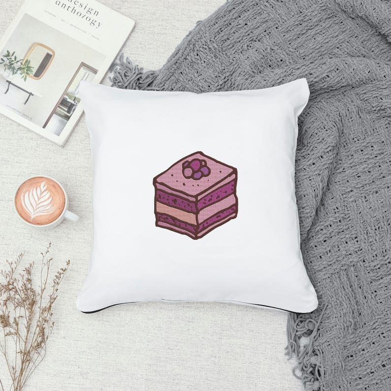 Sweet Dessert Embroidery Design Set: Cupcake, Pastry, Cake Digital ...