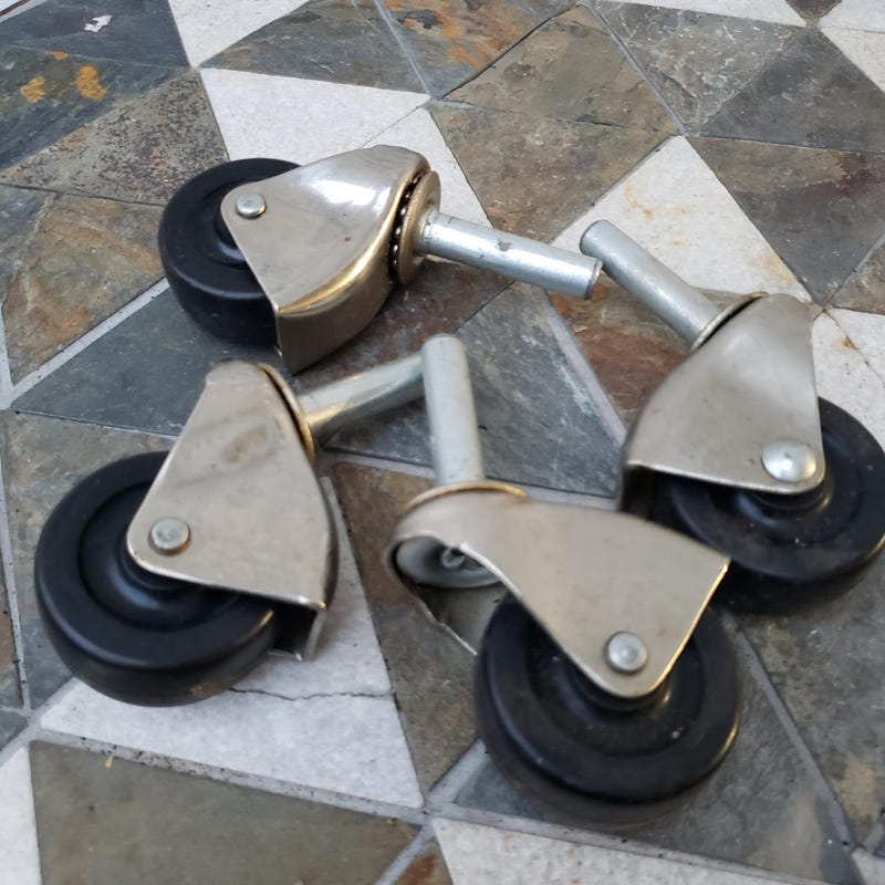 Vintage Caster Wheels - Etsy