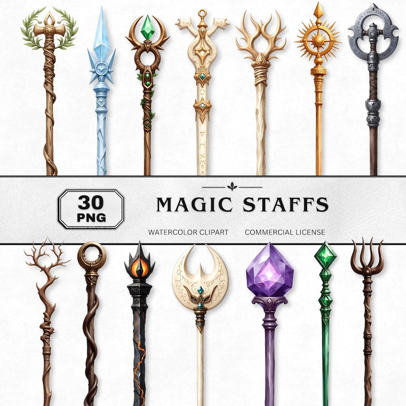 Fantasy Staff Images - Etsy