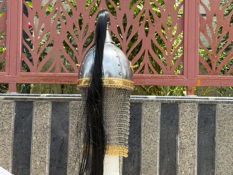 Slavic Chernigov Helmet | Medieval Rus Helmet | Handmade Historical ...