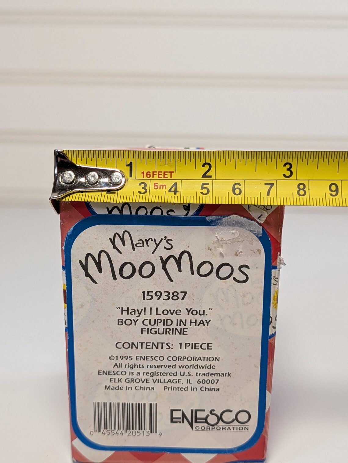 Vintage Mary’s Moo Moos “hay! I Love You” Boy Cupid Figurine (1995 ...