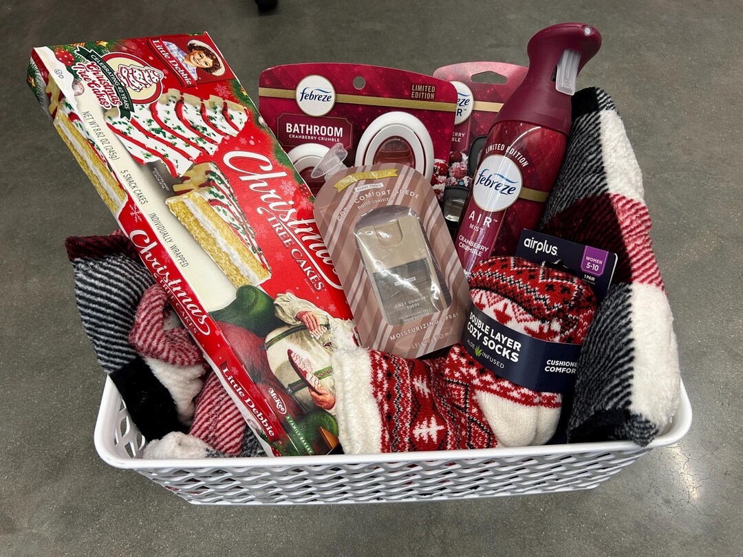 Christmas Gift Basket Aka Burr Baskets - Etsy