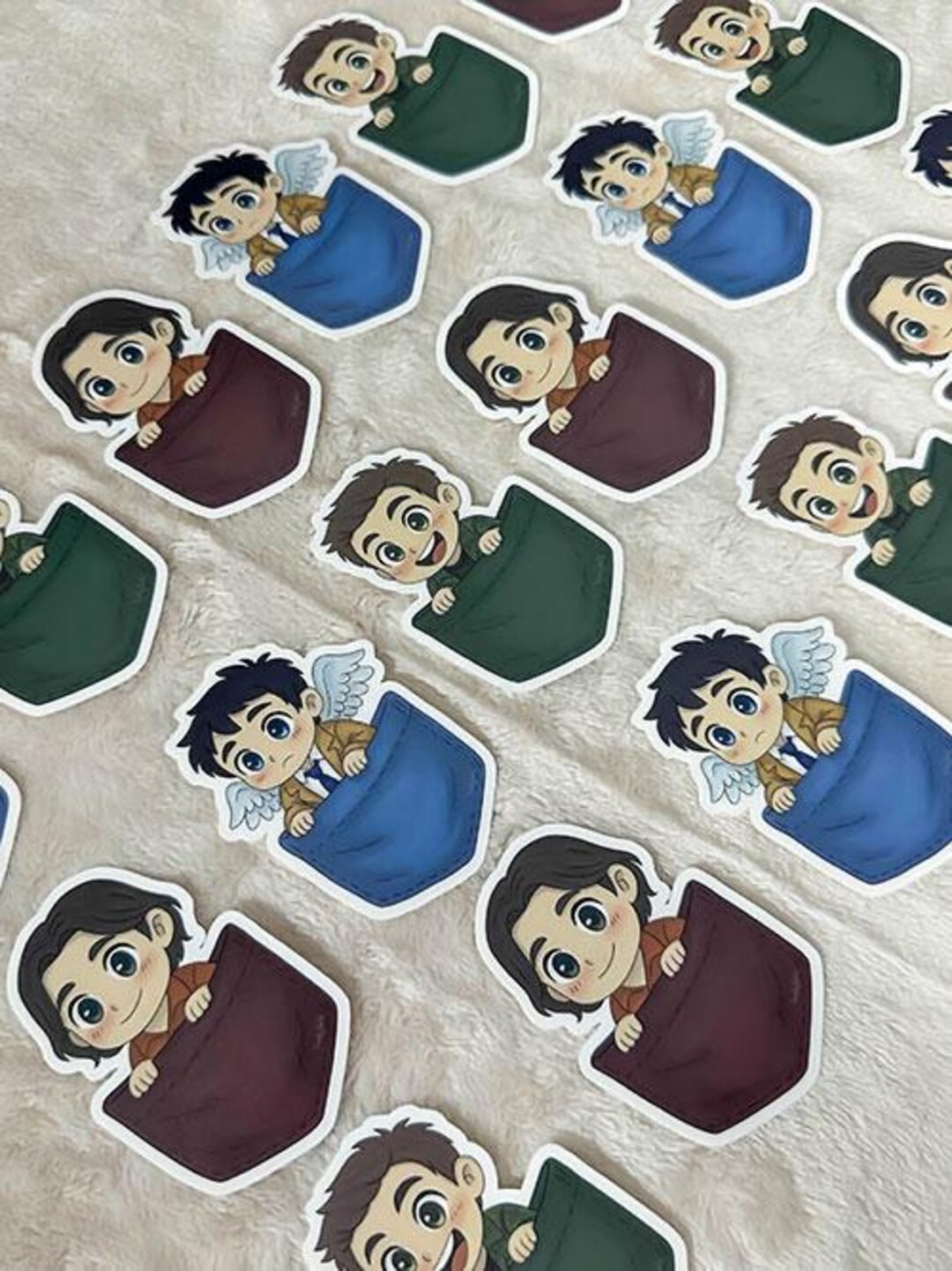 Supernatural Pocket Babies Sticker | Waterproof Vinyl, 3" Matte Sticker ...