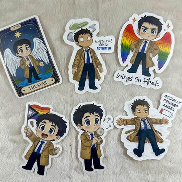 Castiel - Etsy