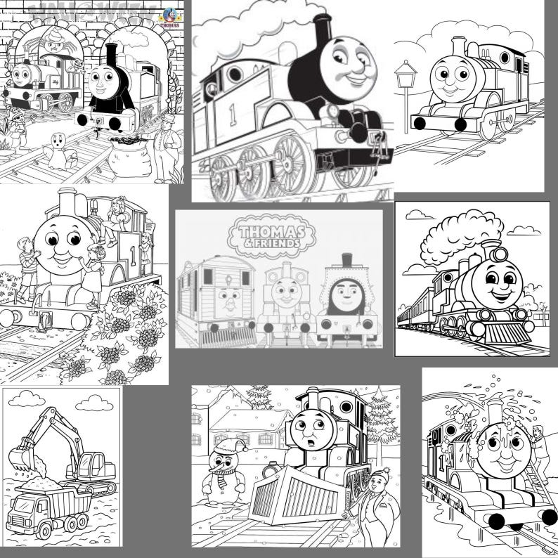 Thomas and Friends Activity Book: 50+ Pages of Puzzles and Coloring ...