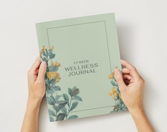 12 Week Wellness Journal - Download for Digital Use or Print - Etsy