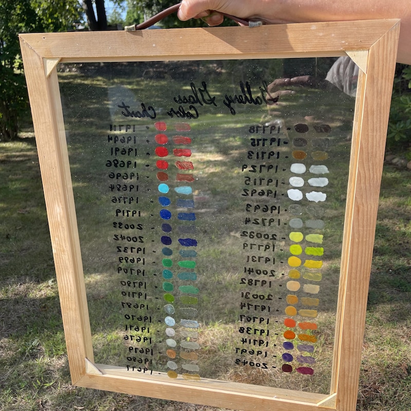 Lime Color Art Glass - Etsy