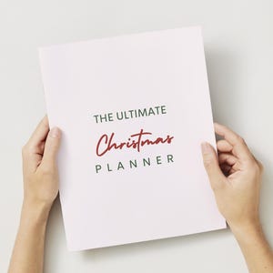 Ultimate Christmas Planner | Digital Holiday Planner | Printable ...
