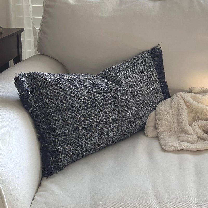 Tweed Pillow - Etsy