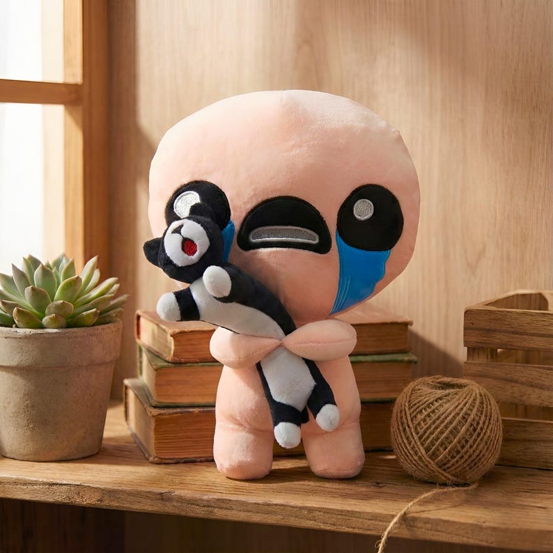 The Binding of Isaac Plushie - Videogame Plush Gift for Gamer - Etsy