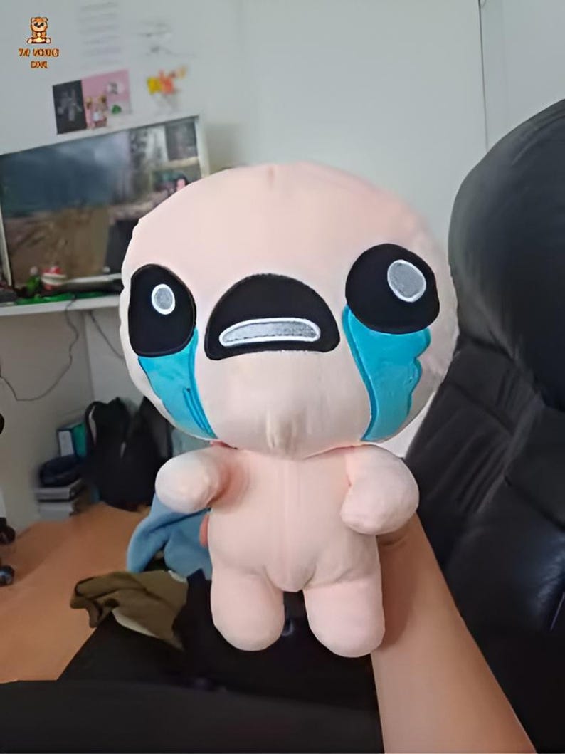 The Binding of Isaac Plushie - Videogame Plush Gift for Gamer - Etsy