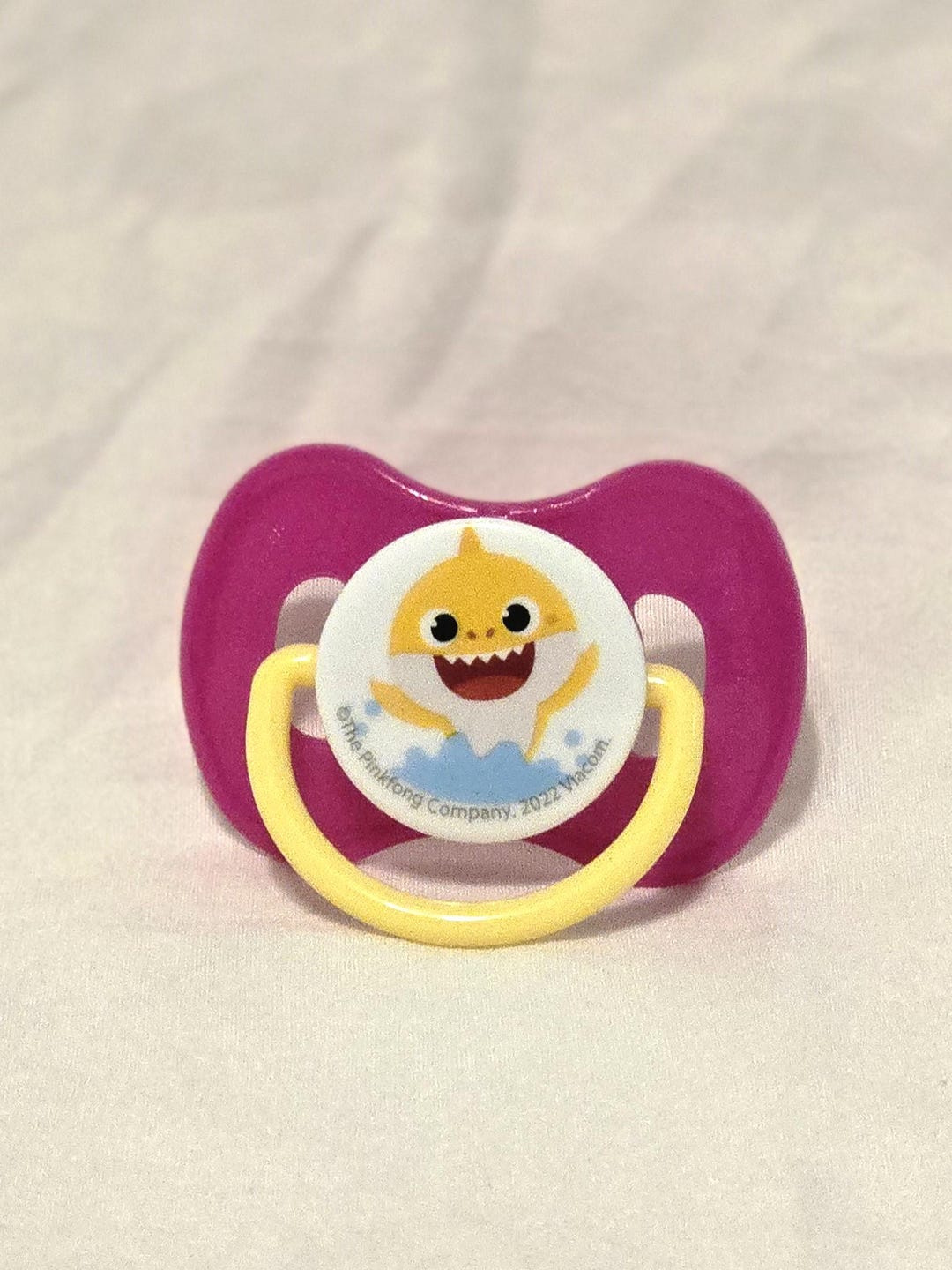 Reborn Baby Shark Pacifier Full Magnetic or Putty Pink You Choose Ready ...