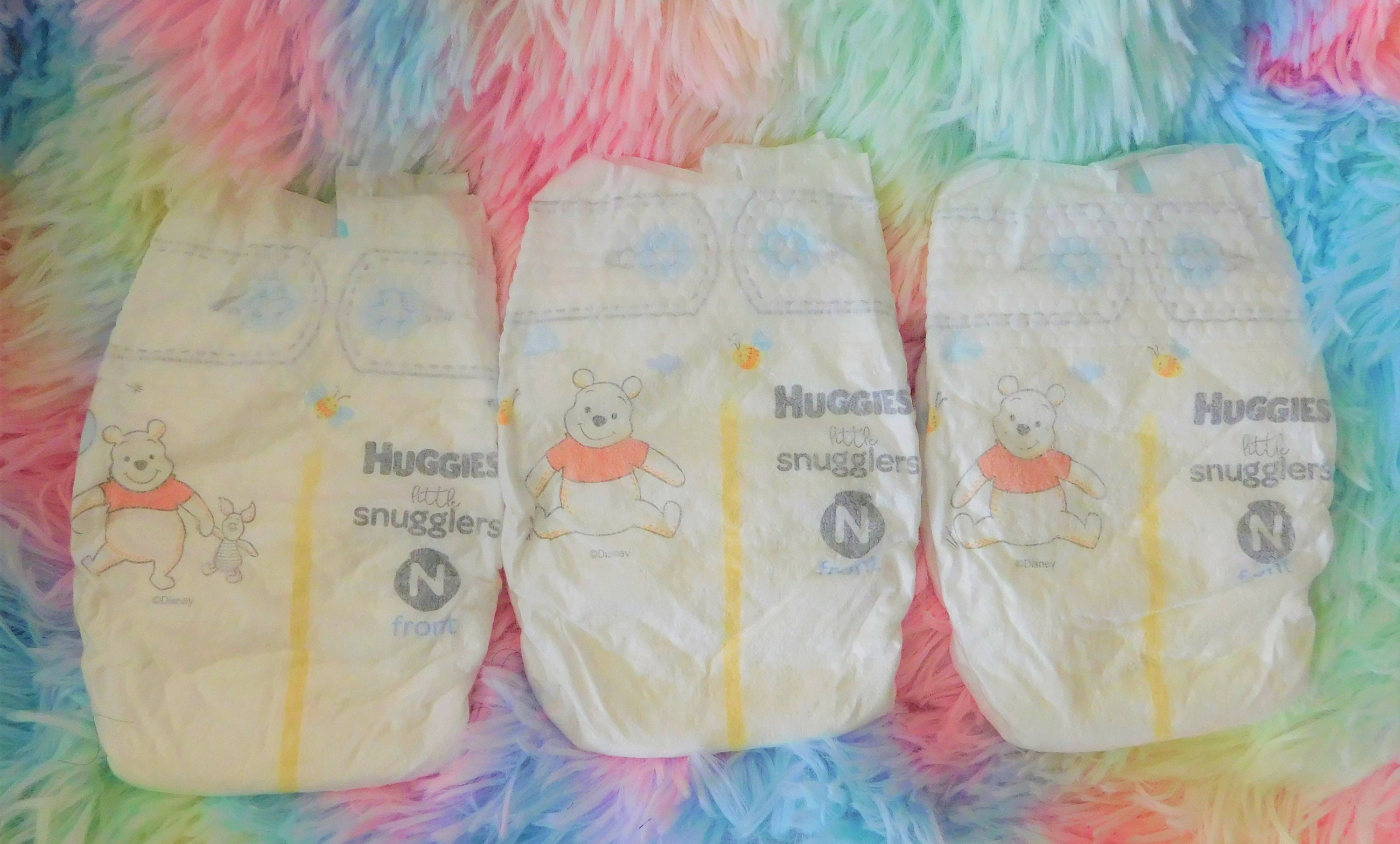 Reborn Baby Diapers SET OF 3 Huggies Pampers Preemie Newborn Size 1 ...
