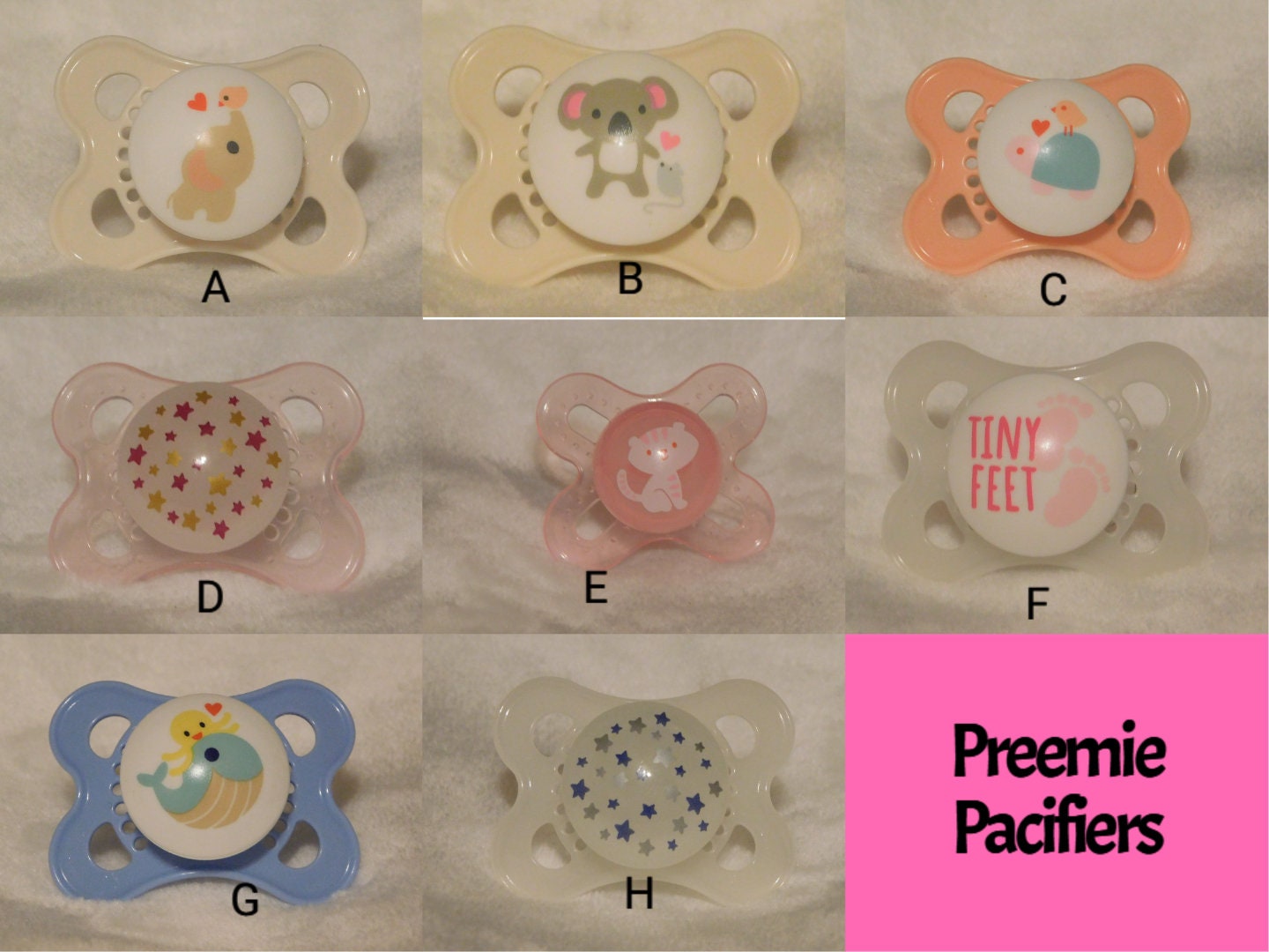 Reborn Baby Pacifier Full Magnetic or Putty You Choose Preemie - Etsy