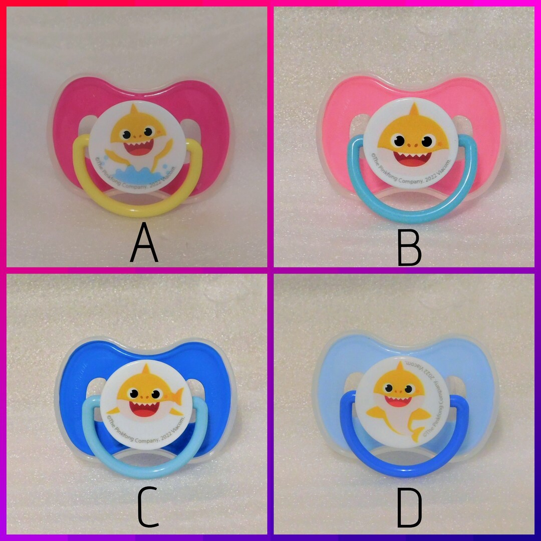Reborn Baby Shark Pacifier Full Magnetic or Putty You Choose - Etsy