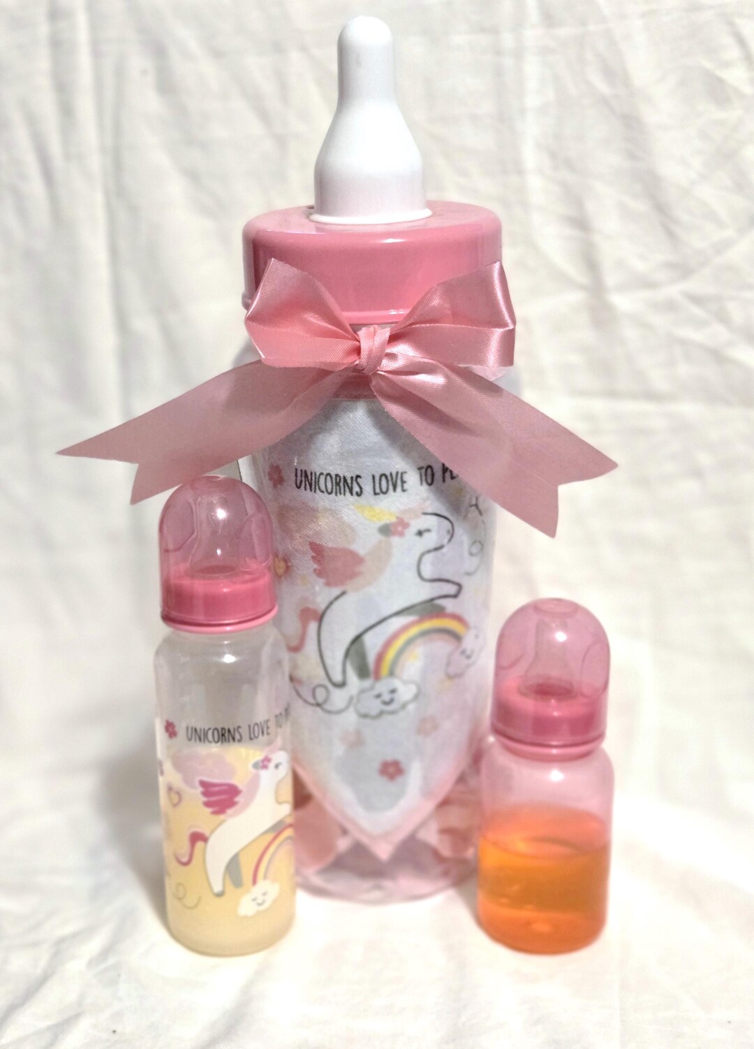 Reborn Baby Girl Box Opening Bank Bottle Diapers Pacifier Bib Brush ...