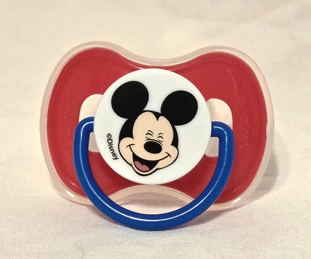 Reborn Baby Disney Pacifier Full Magnetic or Putty You Choose Mickey ...