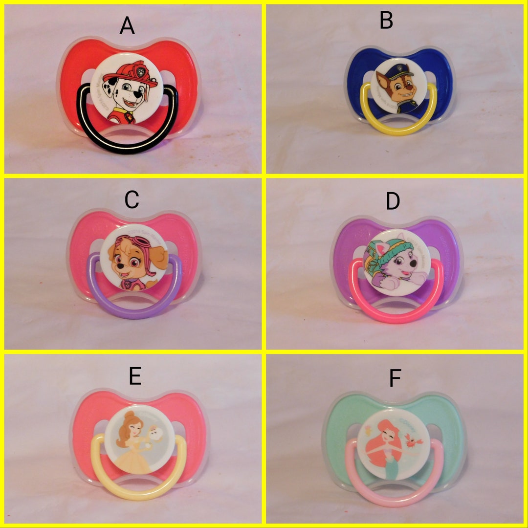 Reborn Baby Disney Pacifier Full Magnetic or Putty You Choose - Etsy