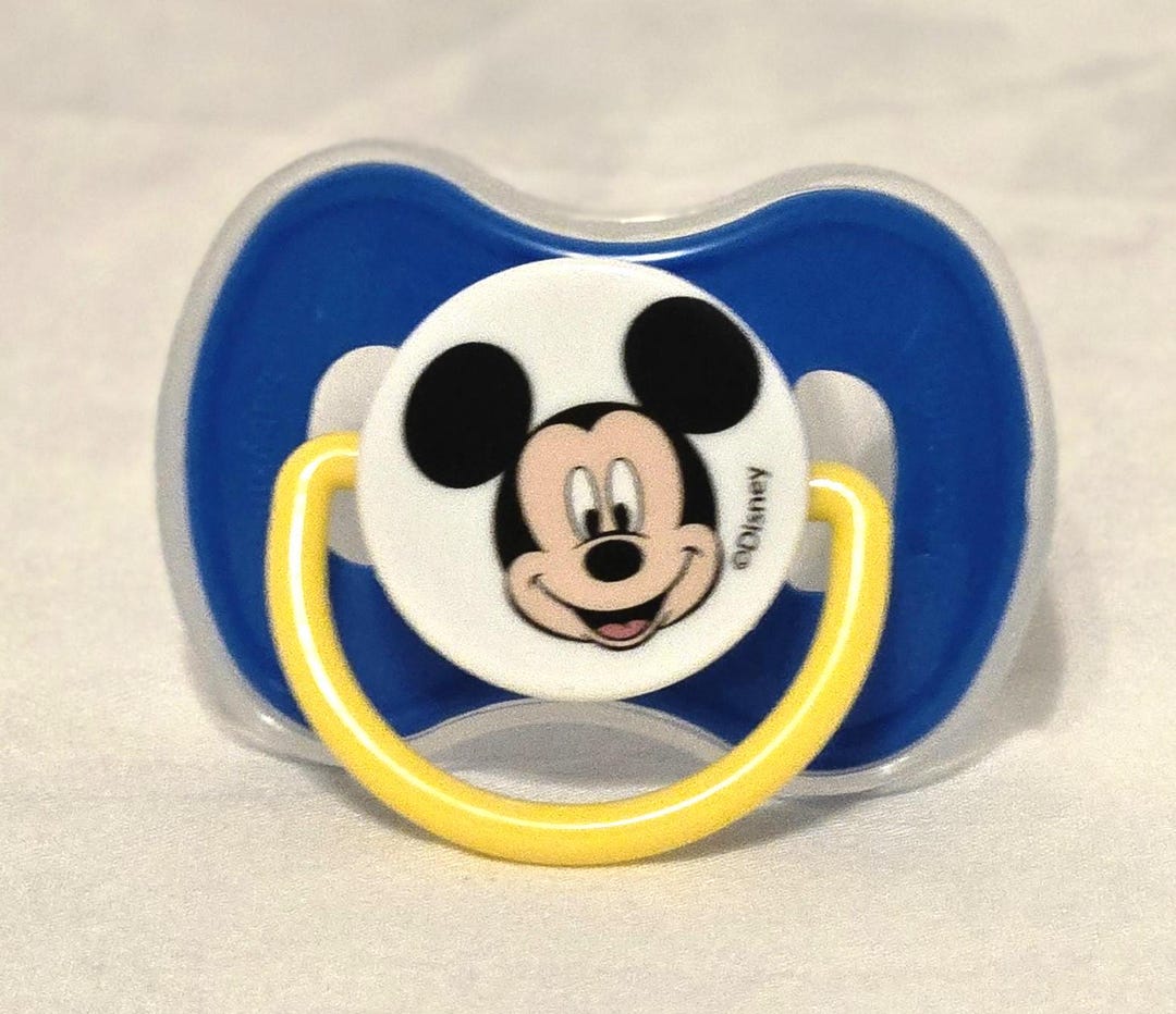 Reborn Baby Disney Pacifier Full Magnetic or Putty You Choose Mickey ...