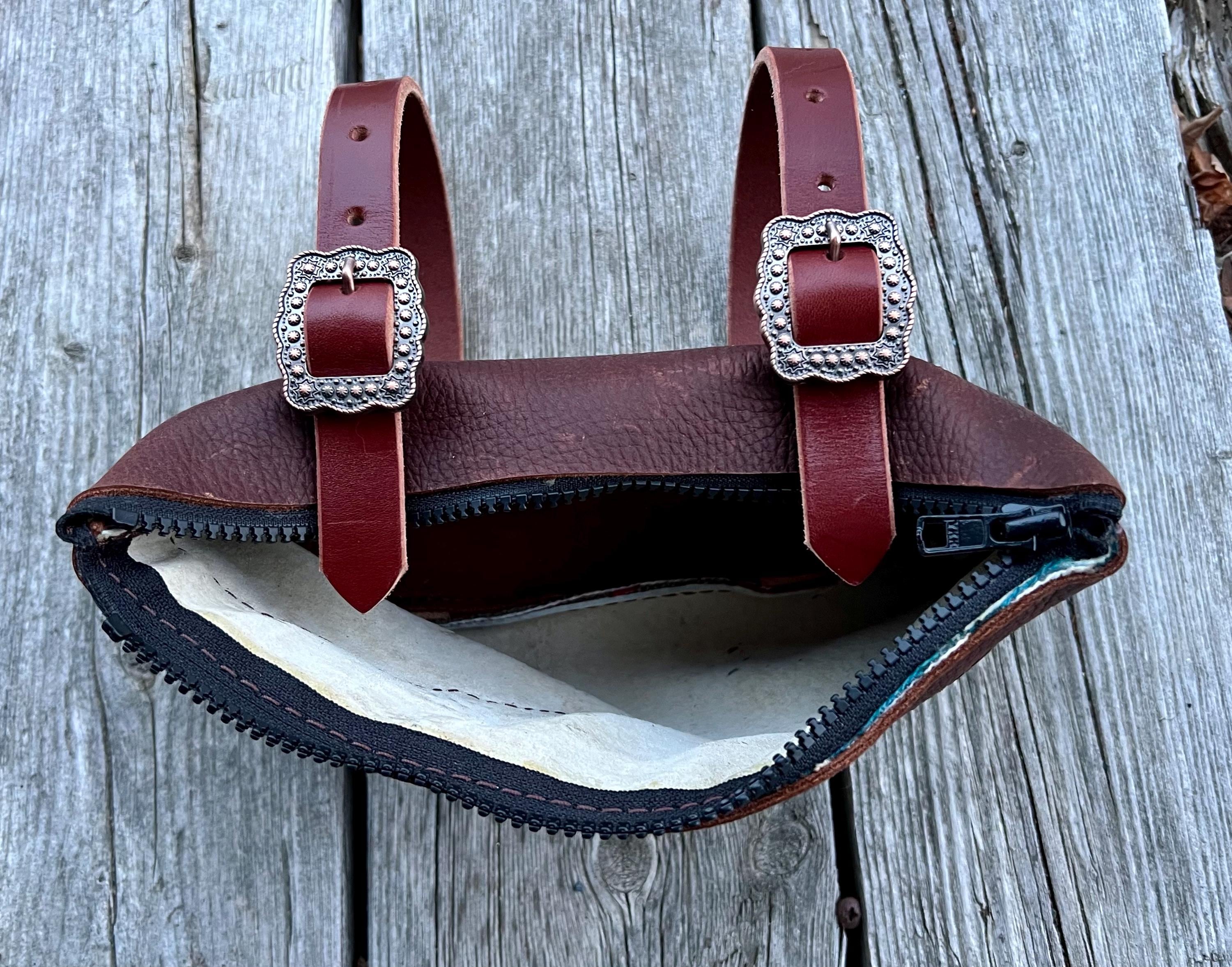 Pommel Saddle Sack, Leather Saddle Bag, Leather Pommel Bag, Western ...