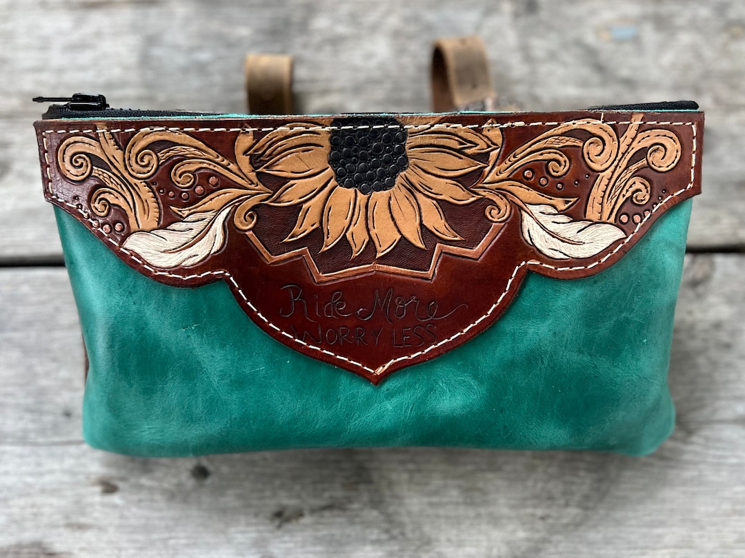 Pommel Saddle Sack, Leather Saddle Bag, Leather Pommel Bag, Western ...