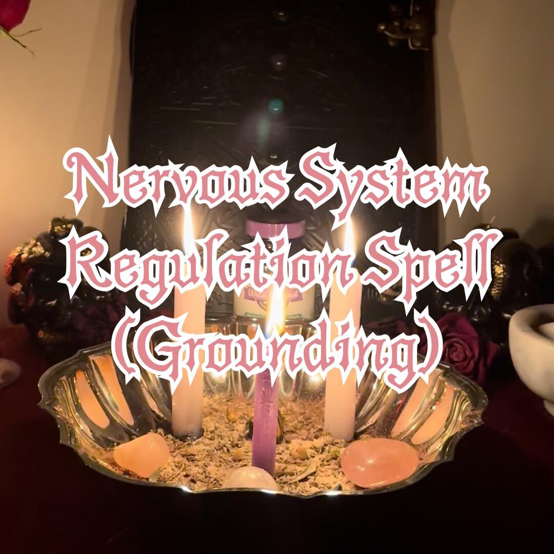 Nervous Regulation and Grounding Spell - Etsy