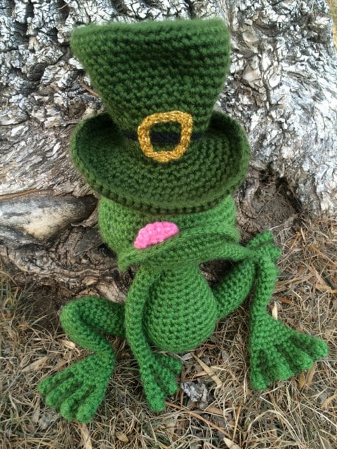 INSTANT DOWNLOAD Crochet Pattern PDF File Fergus the Frog - Etsy