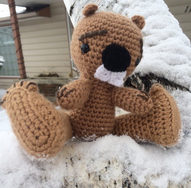 INSTANT DOWNLOAD Crochet Pattern PDF File Groundhog Gary - Etsy