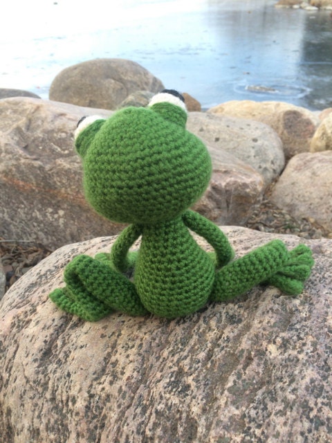 INSTANT DOWNLOAD Crochet Pattern PDF File Fergus the Frog - Etsy