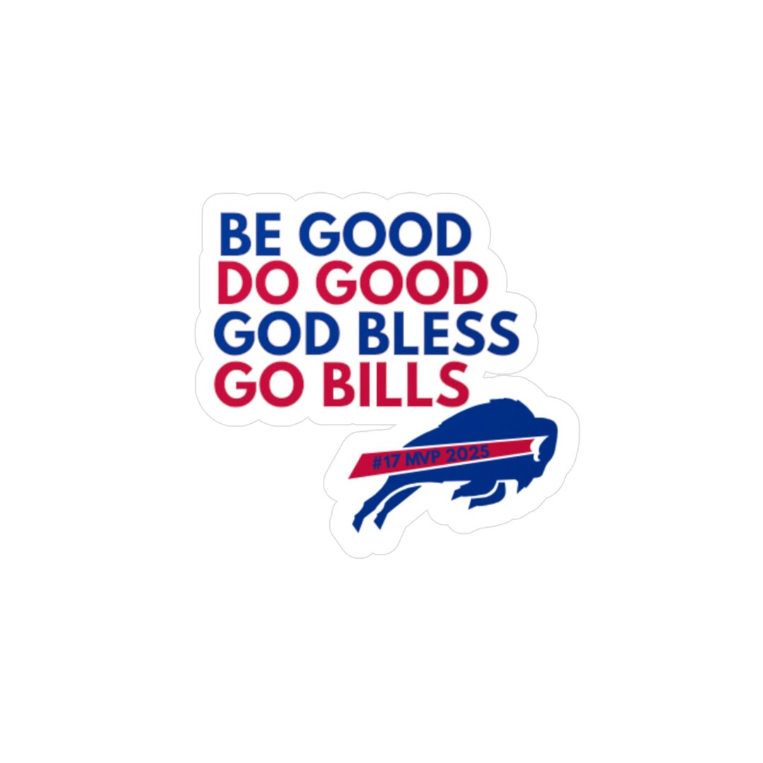 Buffalo Bills Vinyl Decals: NFL Fan Stickers, Motivational Wall Art - Etsy