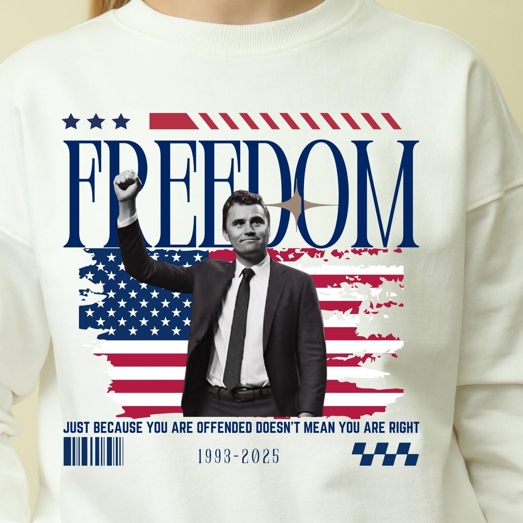 Charlie Kirk Quote PNG: Freedom Design (digital Download) - Etsy