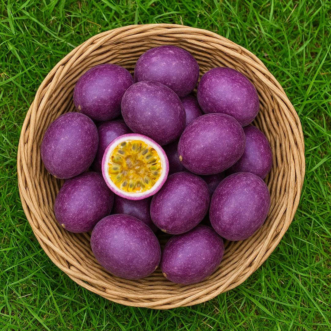 Maypop Purple Passion Fruit Seeds: Cold Hardy, Edible (15 Seeds) - Etsy
